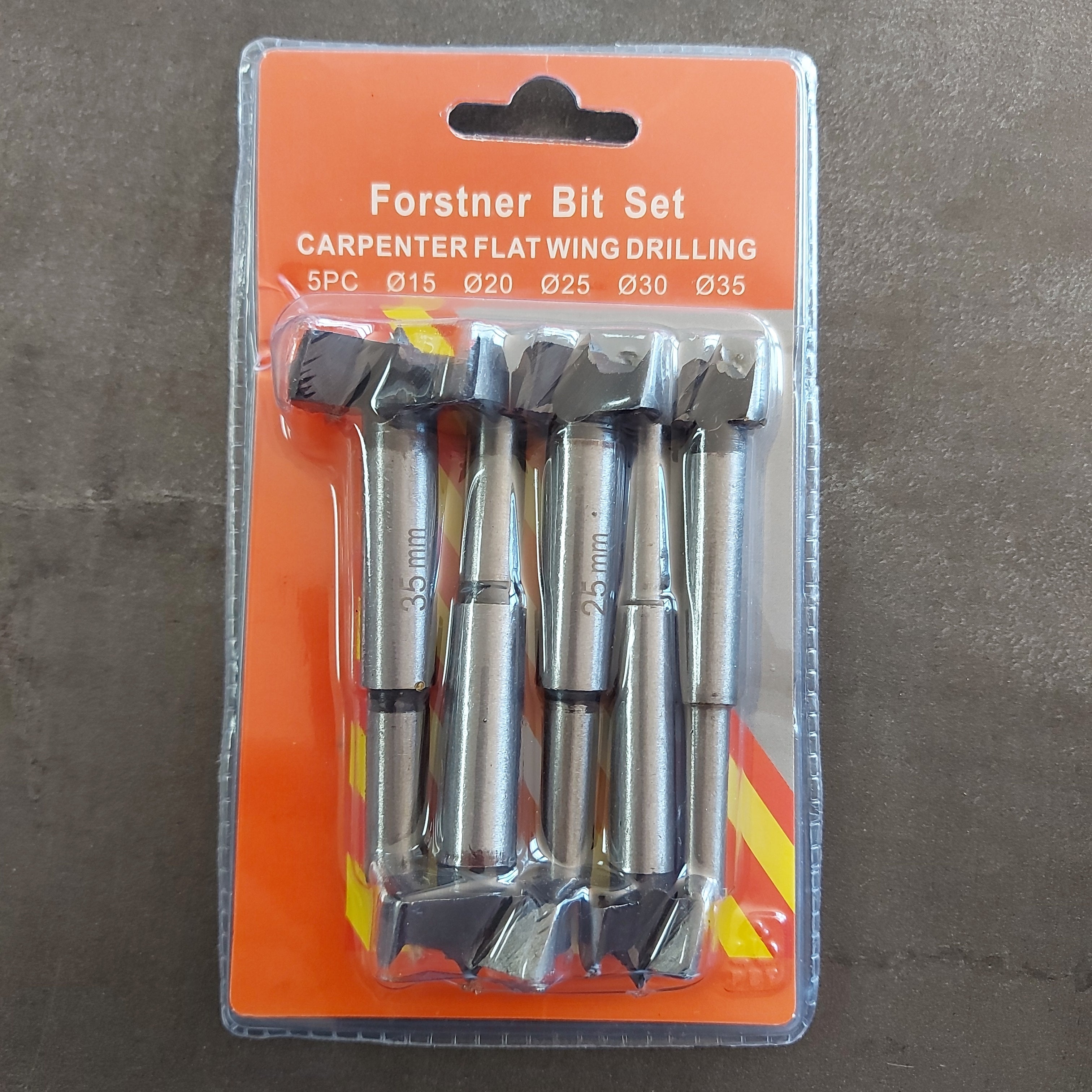 FORSTNER BIT SET 5PC – Humacao Electric & Plumbing