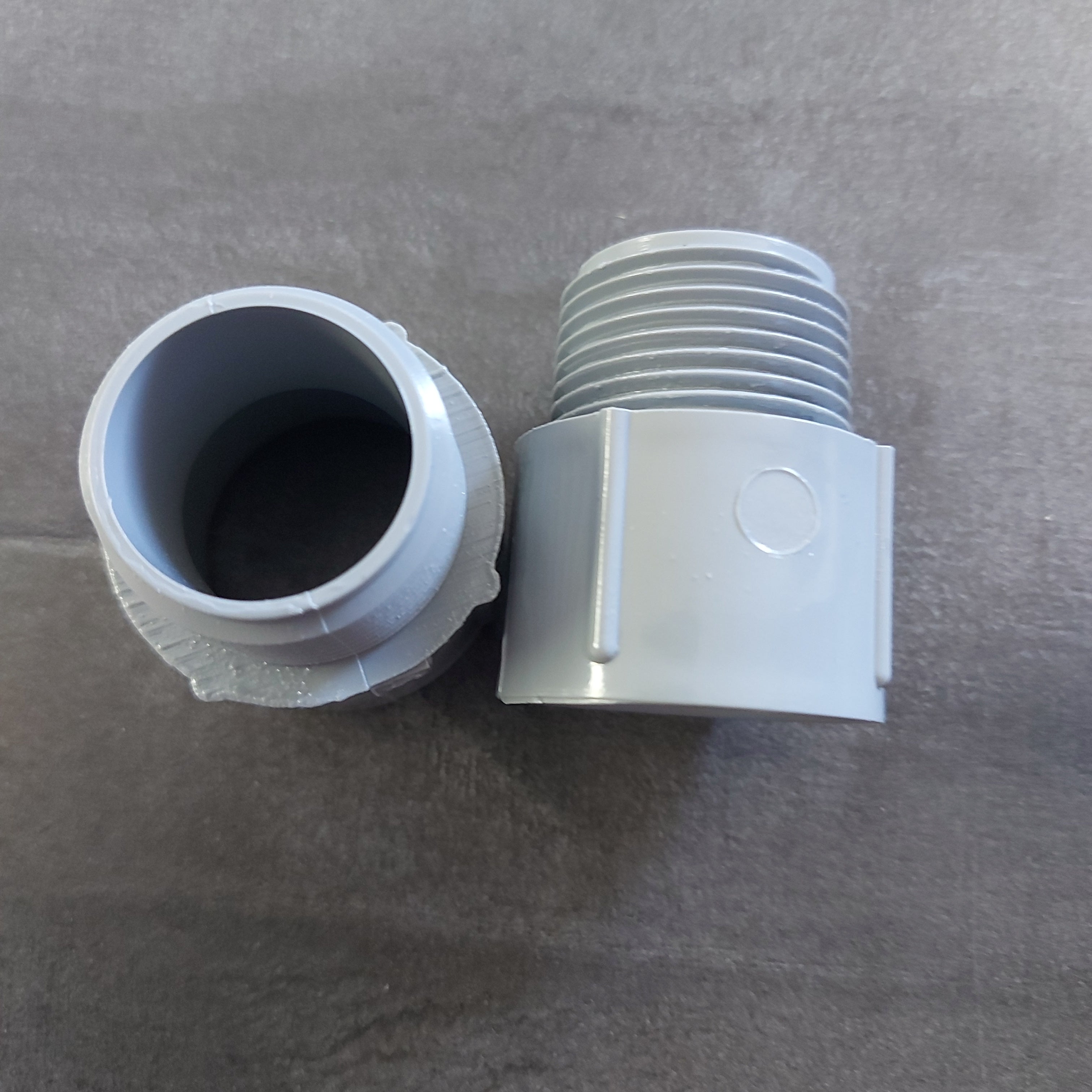 Conector PVC 2 1/2 Gris – Humacao Electric & Plumbing