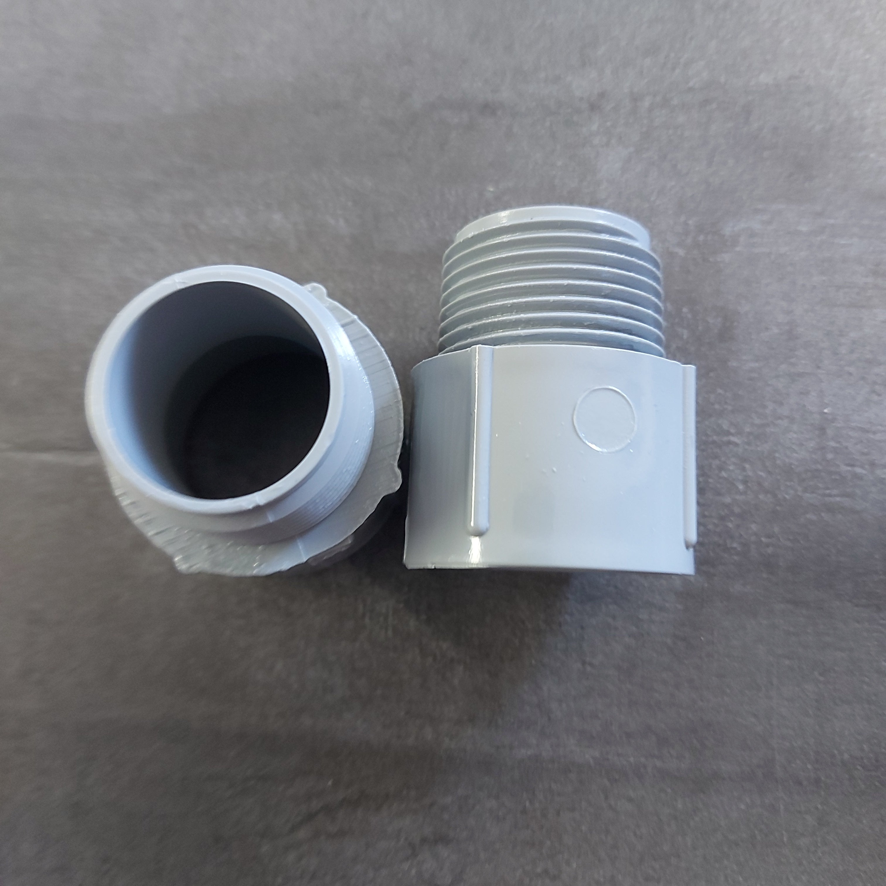 Conector PVC 2 Gris – Humacao Electric & Plumbing