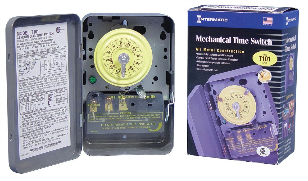 TIMER ANALOGO 120V 40AMP – Humacao Electric & Plumbing